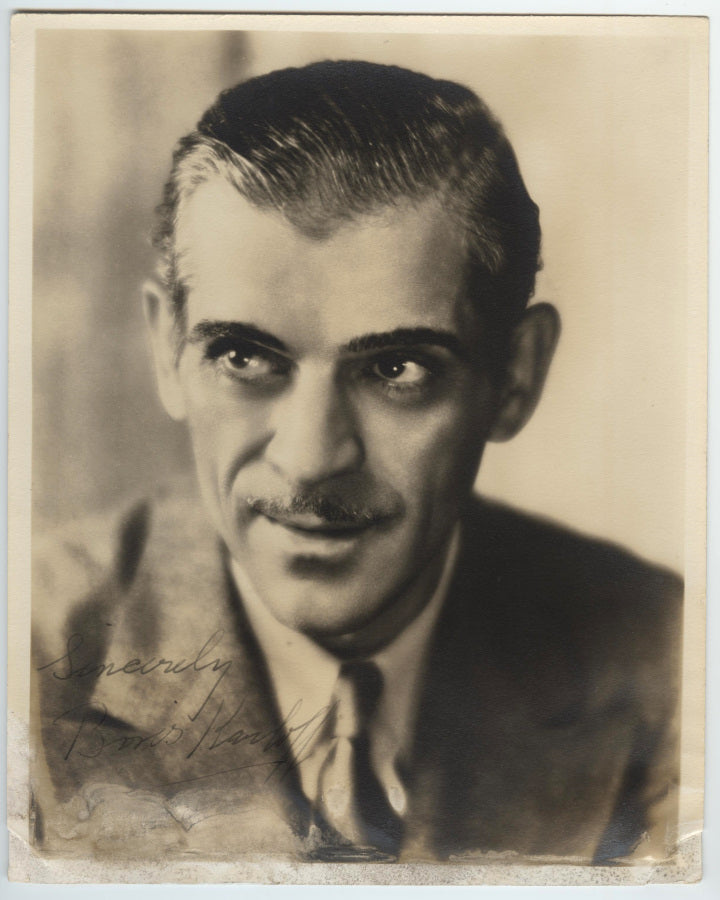 Boris Karloff Autographed Photo – Leading Lights Autographs