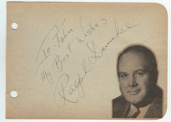 Ralph Dumke (Character Actor in Film Noir, Science Fiction; The Invasi ...