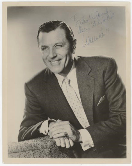 Warren Hull (Star of Superhero Serials; The Spider's Web, The Green Ho ...