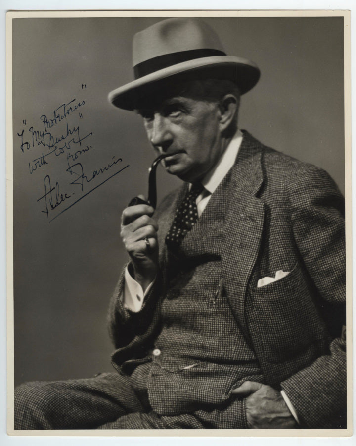 Alec B. Francis (Silent and Early Talkie Character Actor) Autographed ...