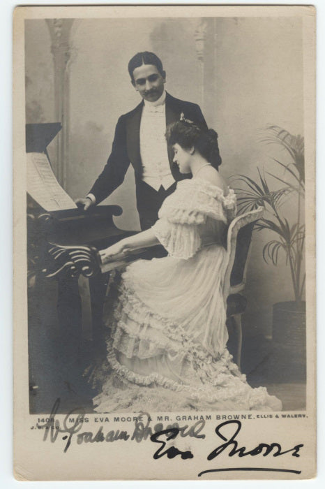 Eva Moore (James Whale's The Old Dark House) Autographed Postcard Phot ...