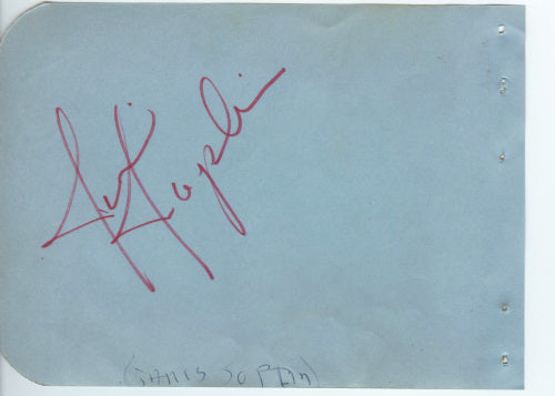 Janis Joplin Autograph – Leading Lights Autographs