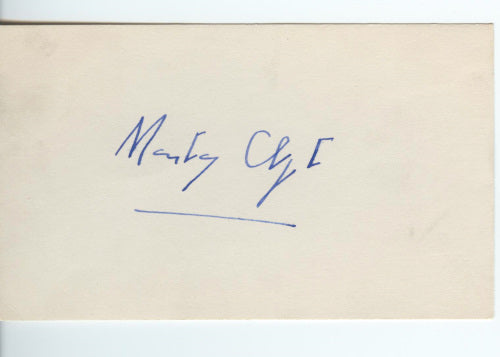 Montgomery Clift Autograph – Leading Lights Autographs