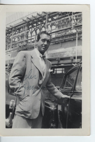 John Payne (Film Noir, Miracle on 34th Street) Autographed Photo ...