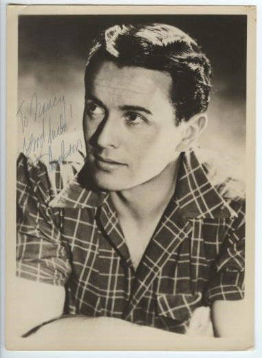 Peter Cookson (Film Noir Actor; Fear, Don't Gamble with Strangers) Aut ...