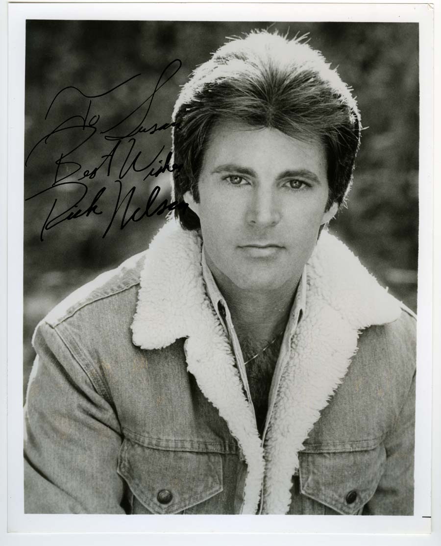 Rick Nelson Autographed Photo – Leading Lights Autographs